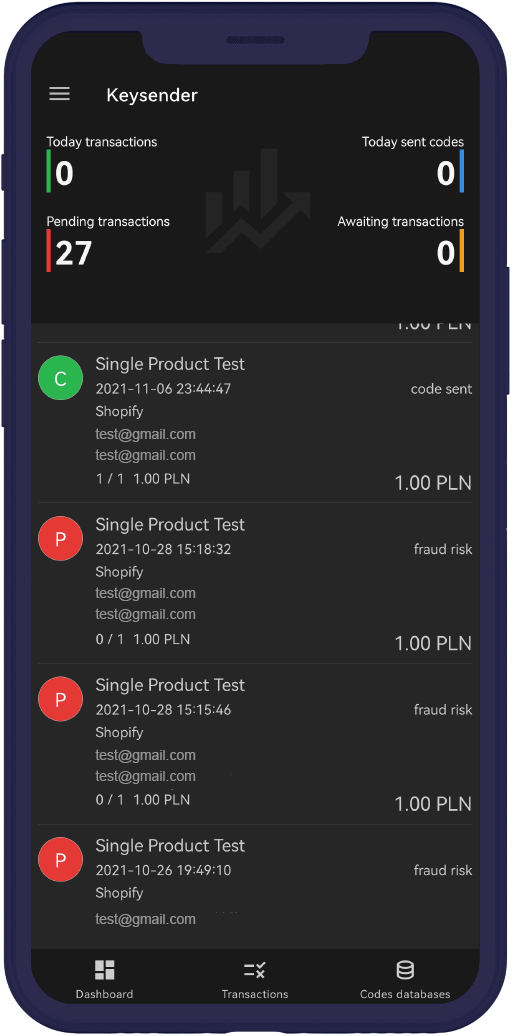 Keysender - Order Management for Digital Products